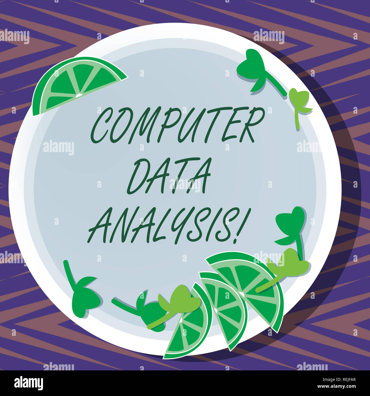 Word writing text Computer Data Analysis. Business concept for using computer to assist ...