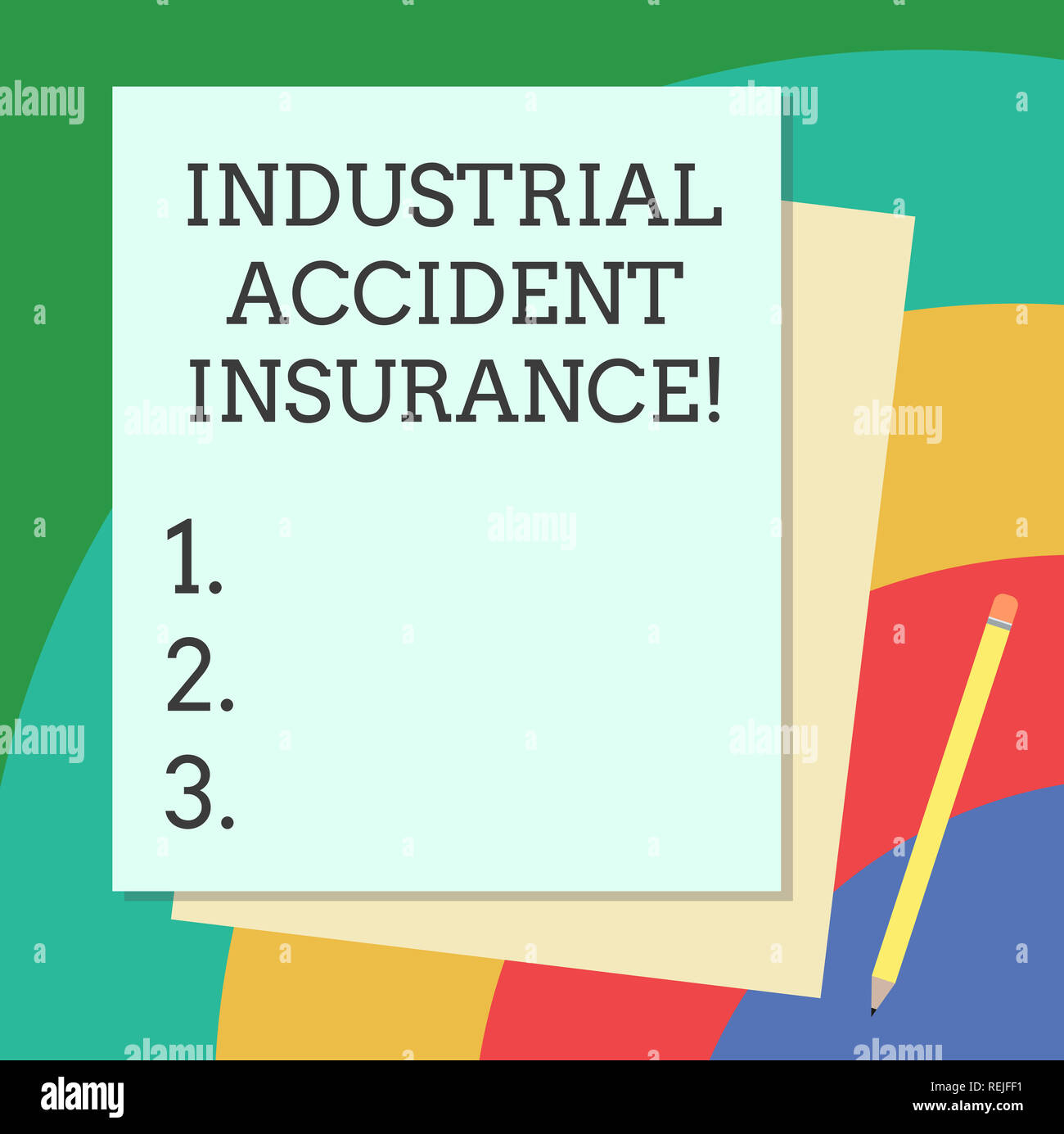 Word writing text Industrial Accident Insurance. Business concept for ...