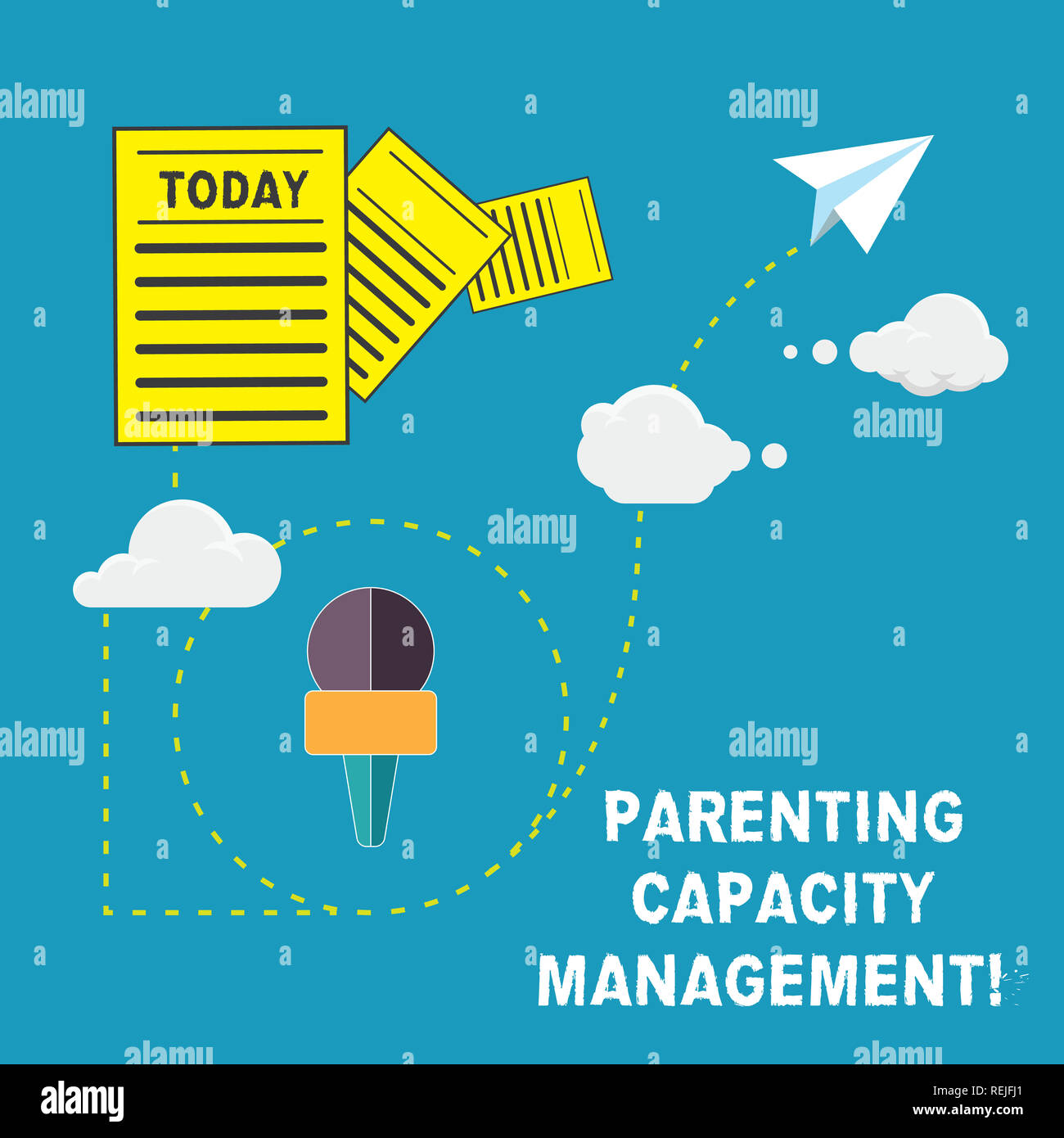Handwriting text Parenting Capacity Management. Concept meaning parents ...
