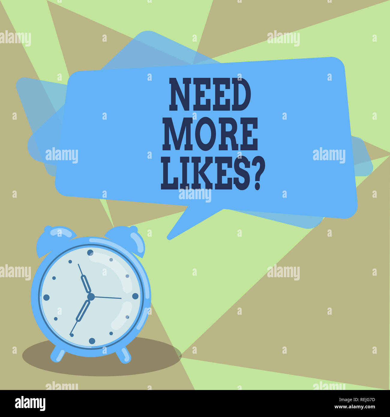 Text sign showing Need More Likesquestion. Conceptual photo Asking if ...