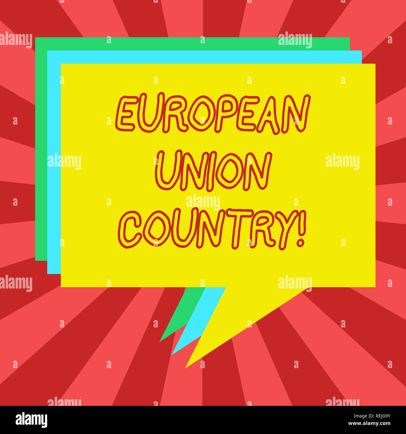 Conceptual hand writing showing European Union Country. Business photo ...