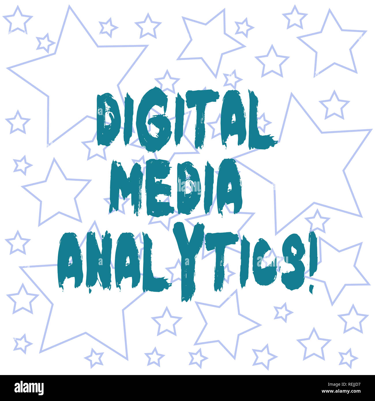 Text sign showing Digital Media Analytics. Conceptual photo Analysis of ...