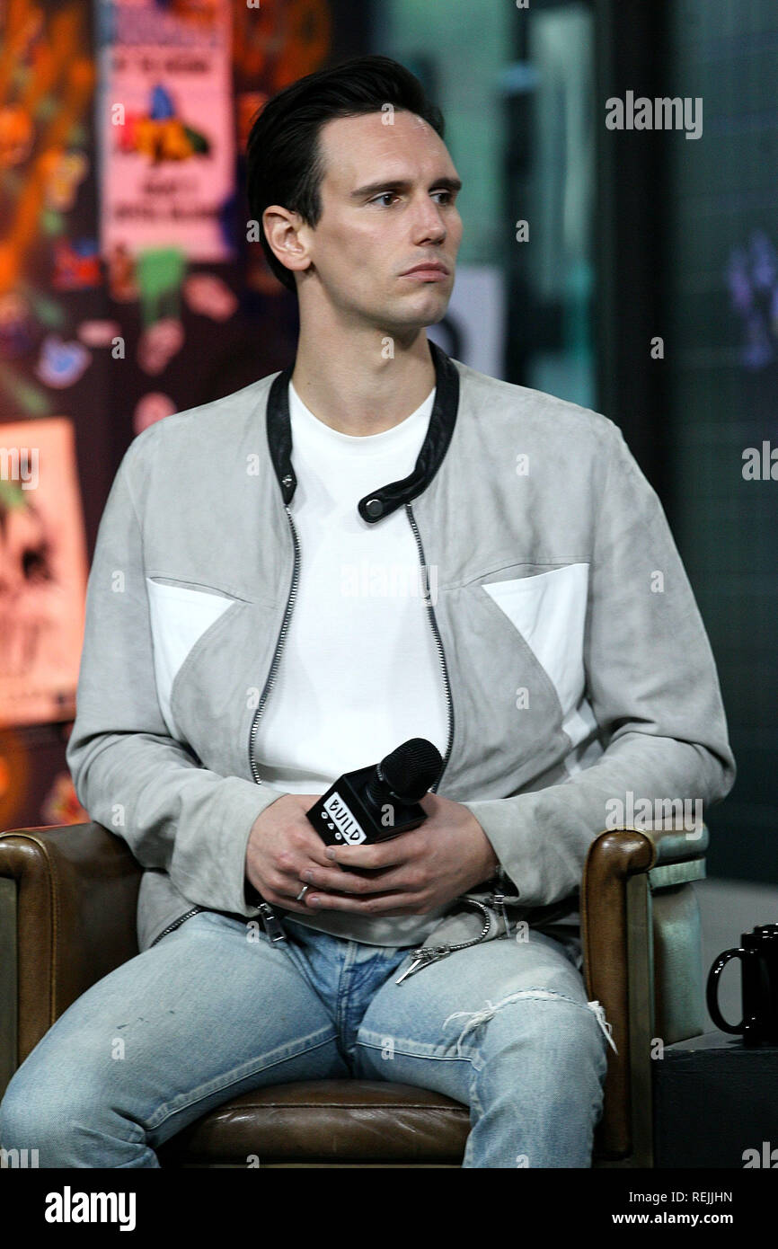 NEW YORK, NY - OCTOBER 24: Cory Michael Smith at the Build Series at ...