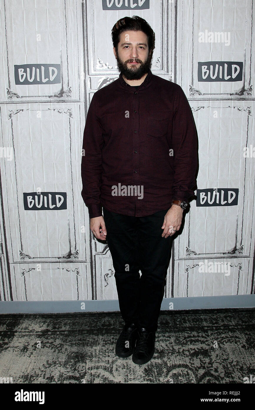 NEW YORK, NY - OCTOBER 24: John Magaro at the Build Series at Build ...