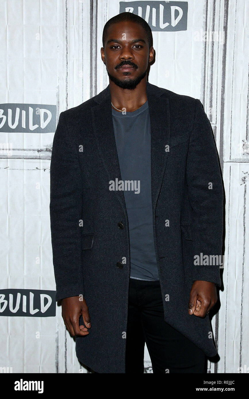 NEW YORK, NY - OCTOBER 24: Jovan Adepo at the Build Series at Build ...