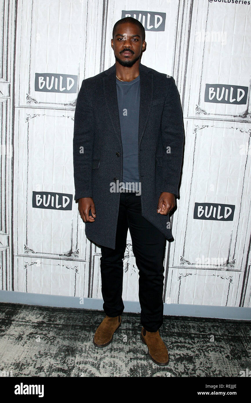 NEW YORK, NY - OCTOBER 24: Jovan Adepo at the Build Series at Build ...