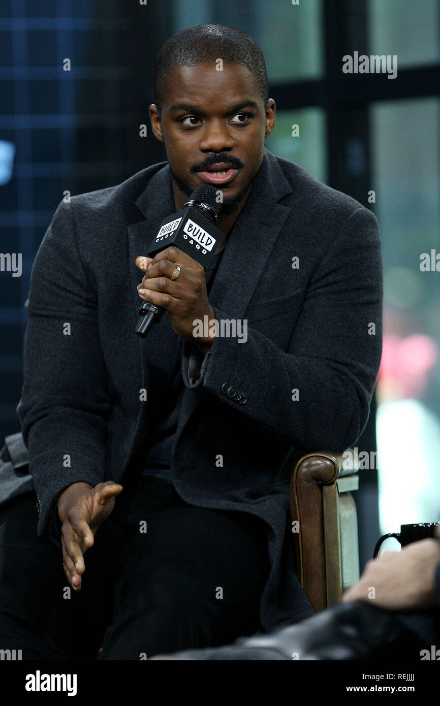 NEW YORK, NY - OCTOBER 24: Jovan Adepo at the Build Series at Build ...
