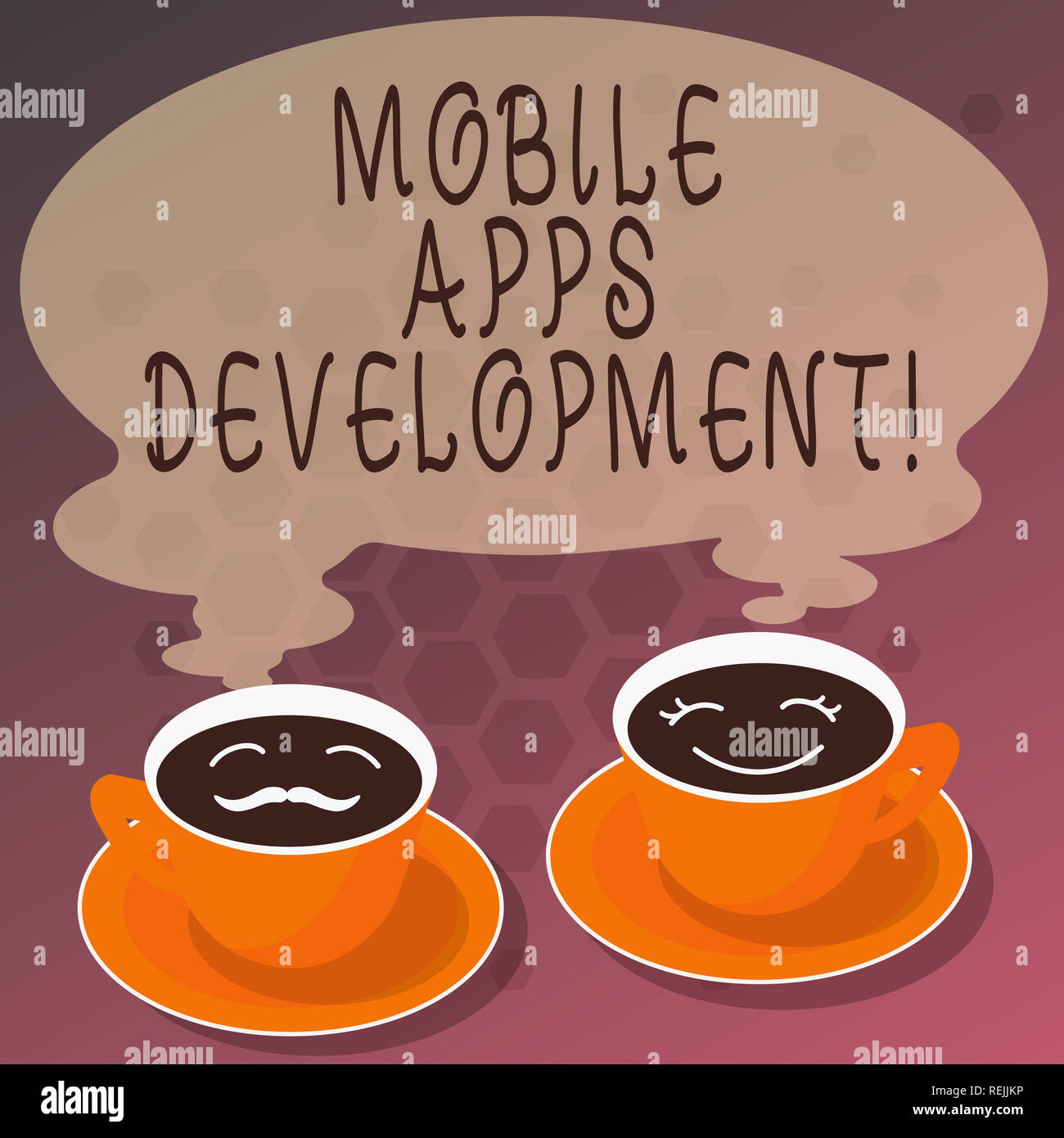 Word writing text Mobile Apps Development. Business concept for Process ...