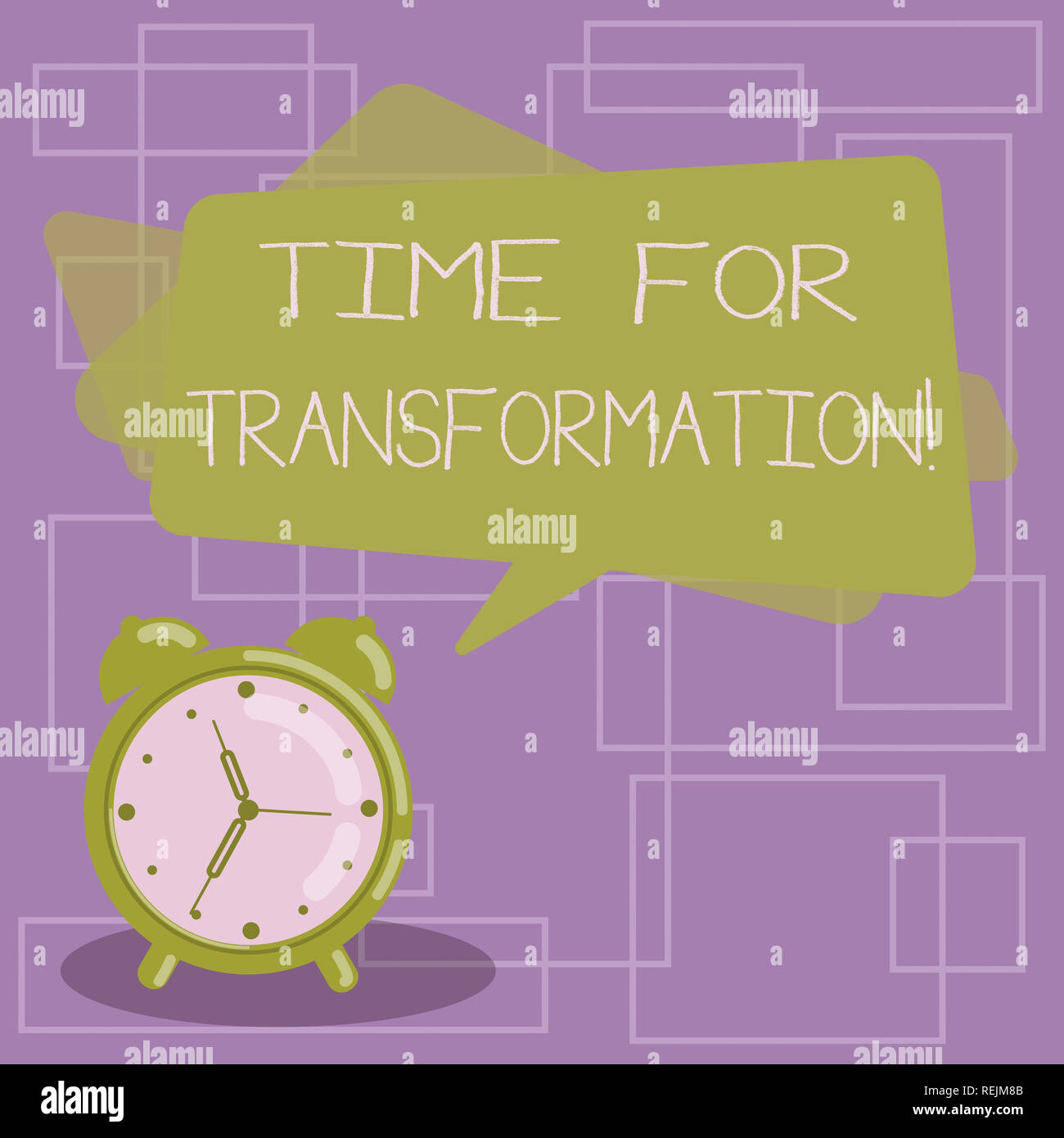 Text sign showing Time For Transformation. Conceptual photo Phase for ...