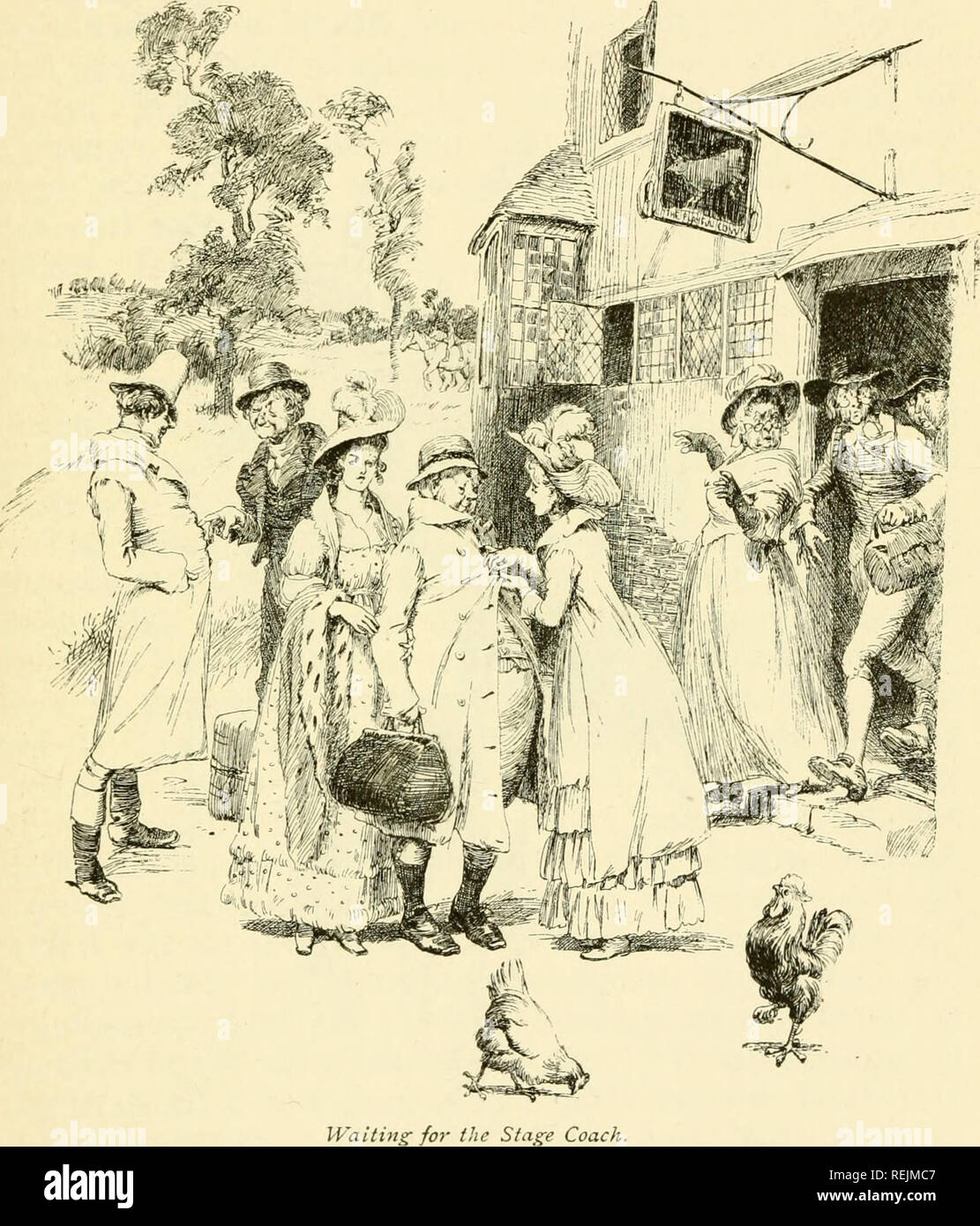 Coaching inn illustrations hi-res stock photography and images - Alamy