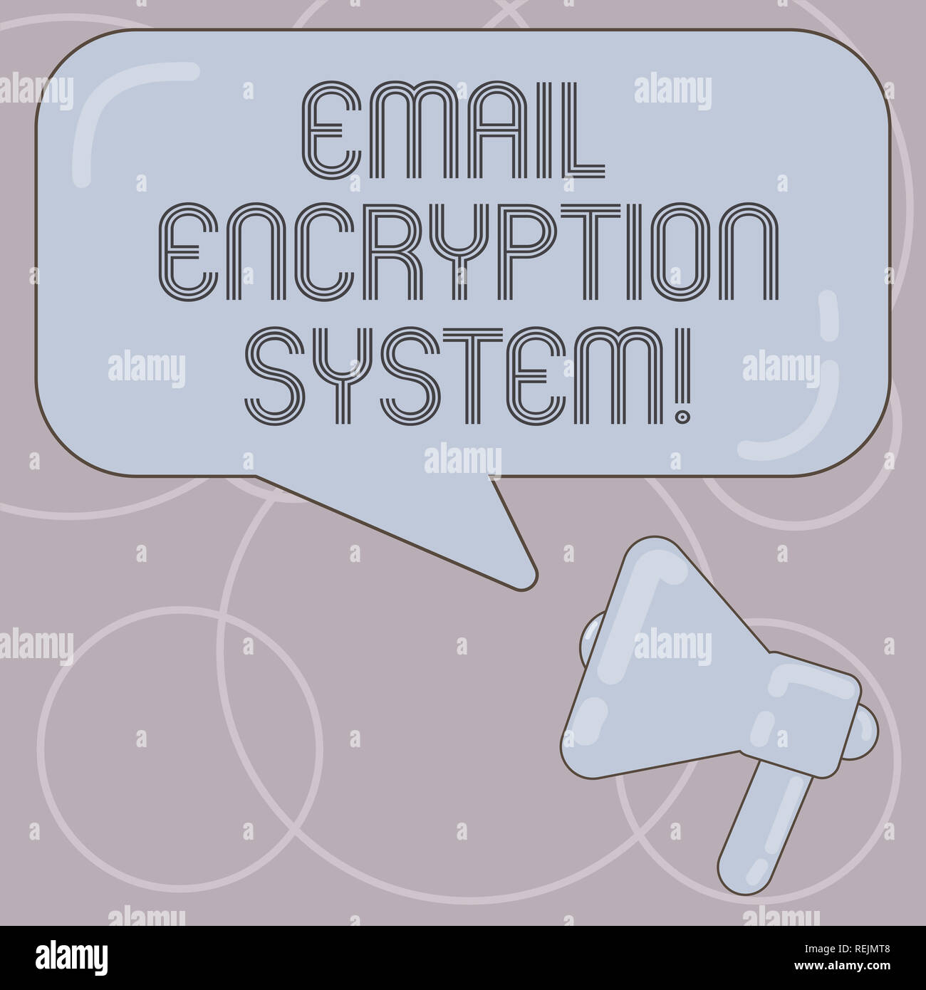 Word writing text Email Encryption System. Business concept for ...