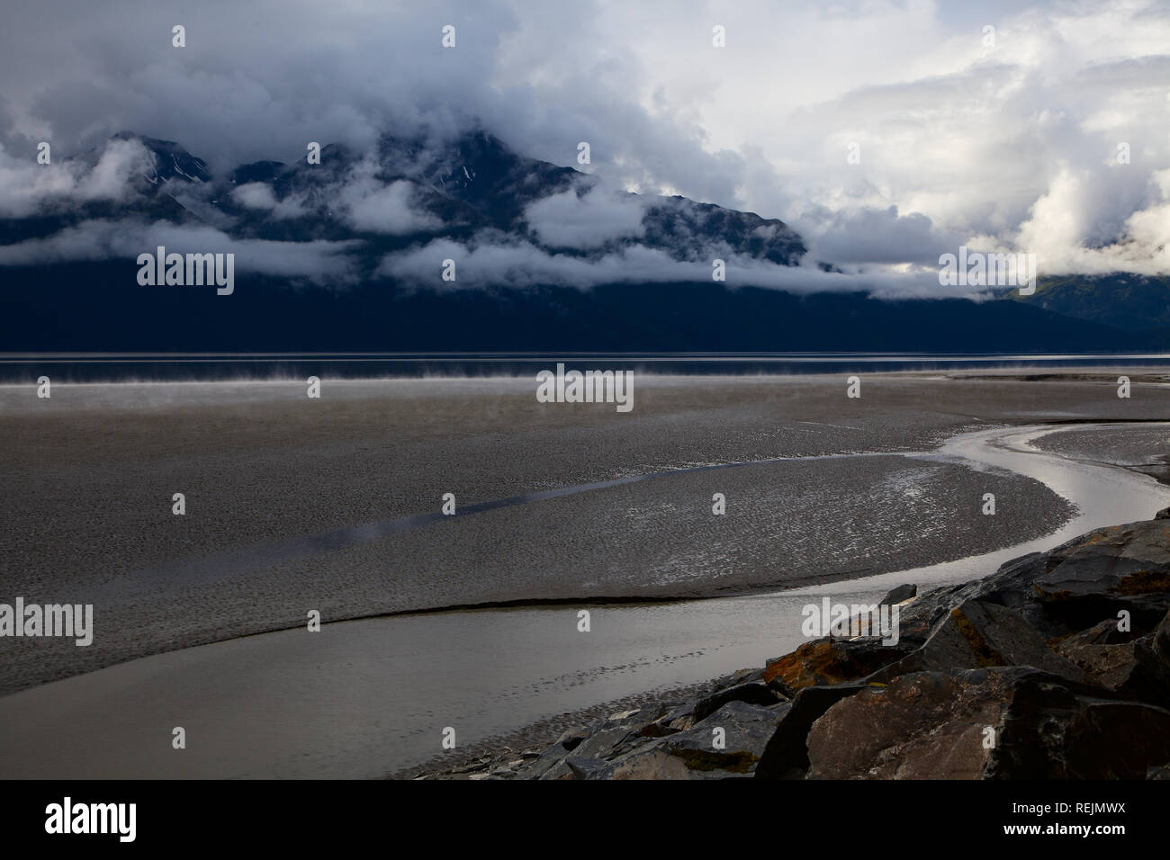 Turnagain arm tidal flats hi-res stock photography and images - Alamy