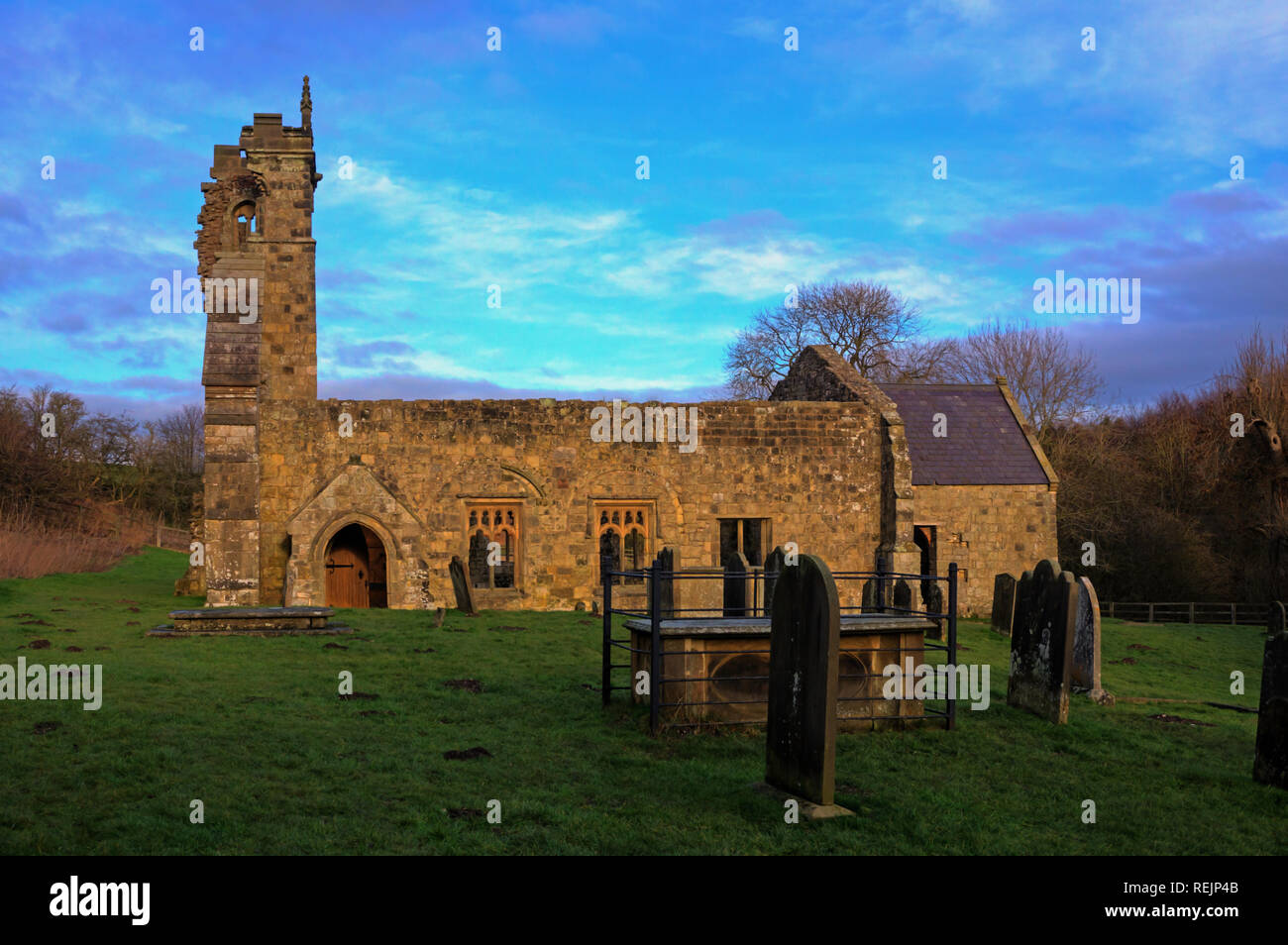 Wharram Percy, Ruined Church and Deserted Medieval Village, near Malton ...