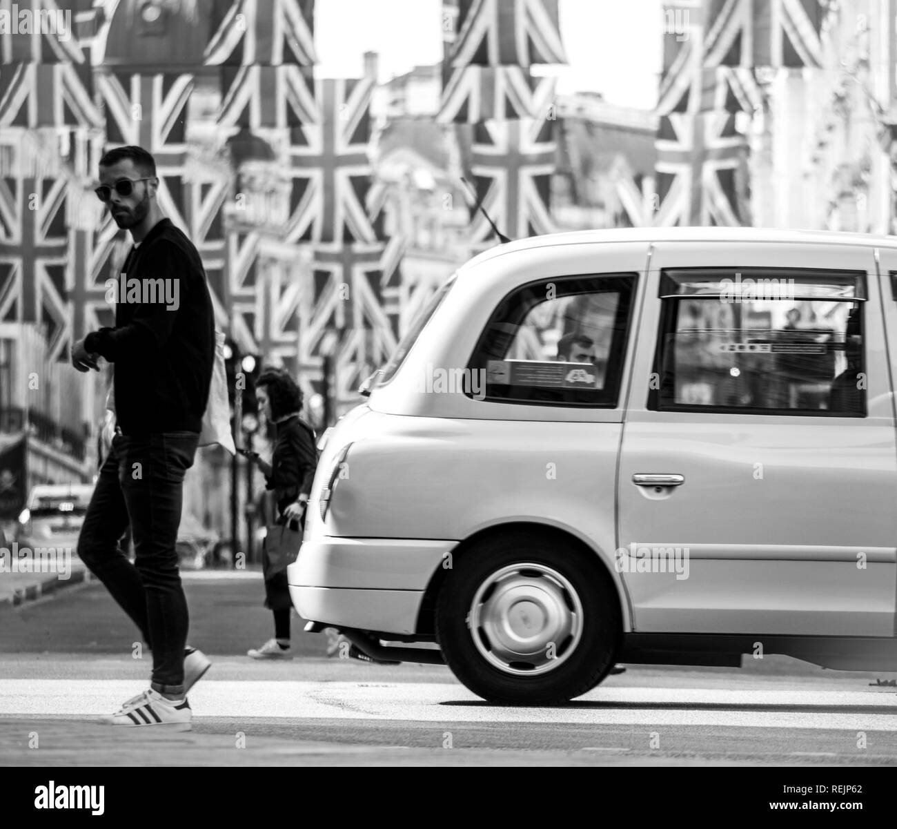 Between flags Black and White Stock Photos & Images - Alamy