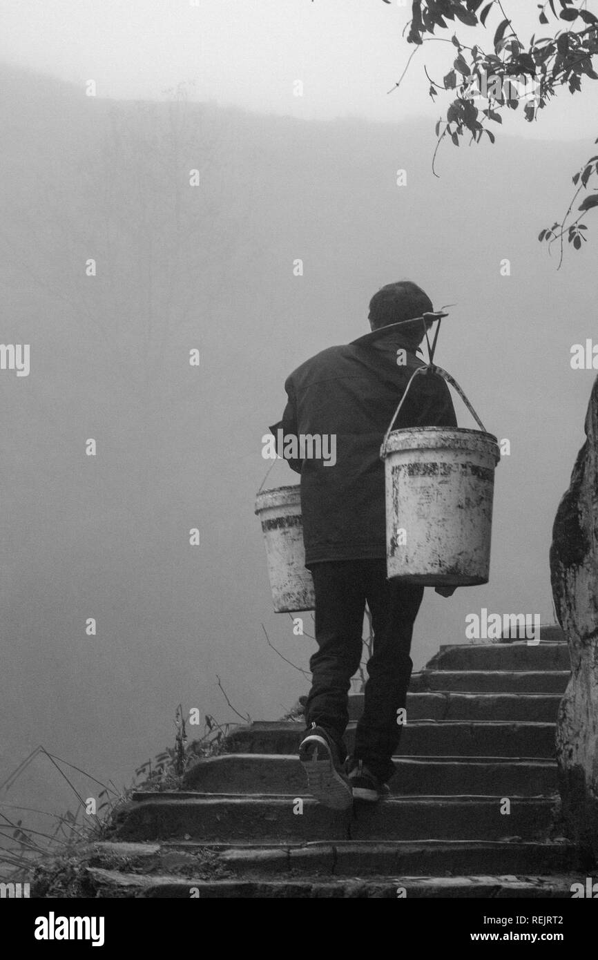 Southern china city Black and White Stock Photos & Images - Alamy