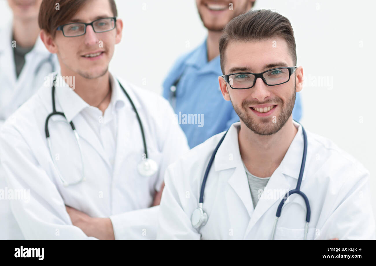 Medicine concept attractive smiling confident hi-res stock photography ...