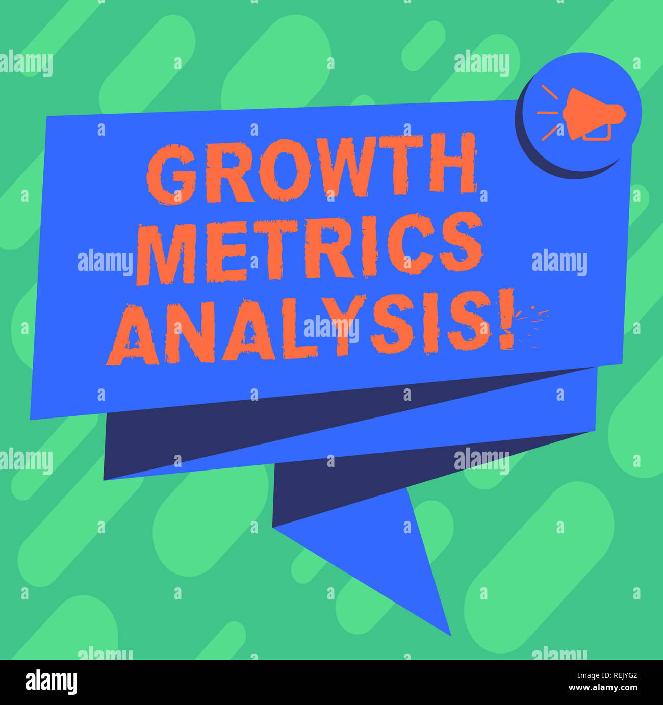 Conceptual Hand Writing Showing Growth Metrics Analysis Business Photo Showcasing Evaluating
