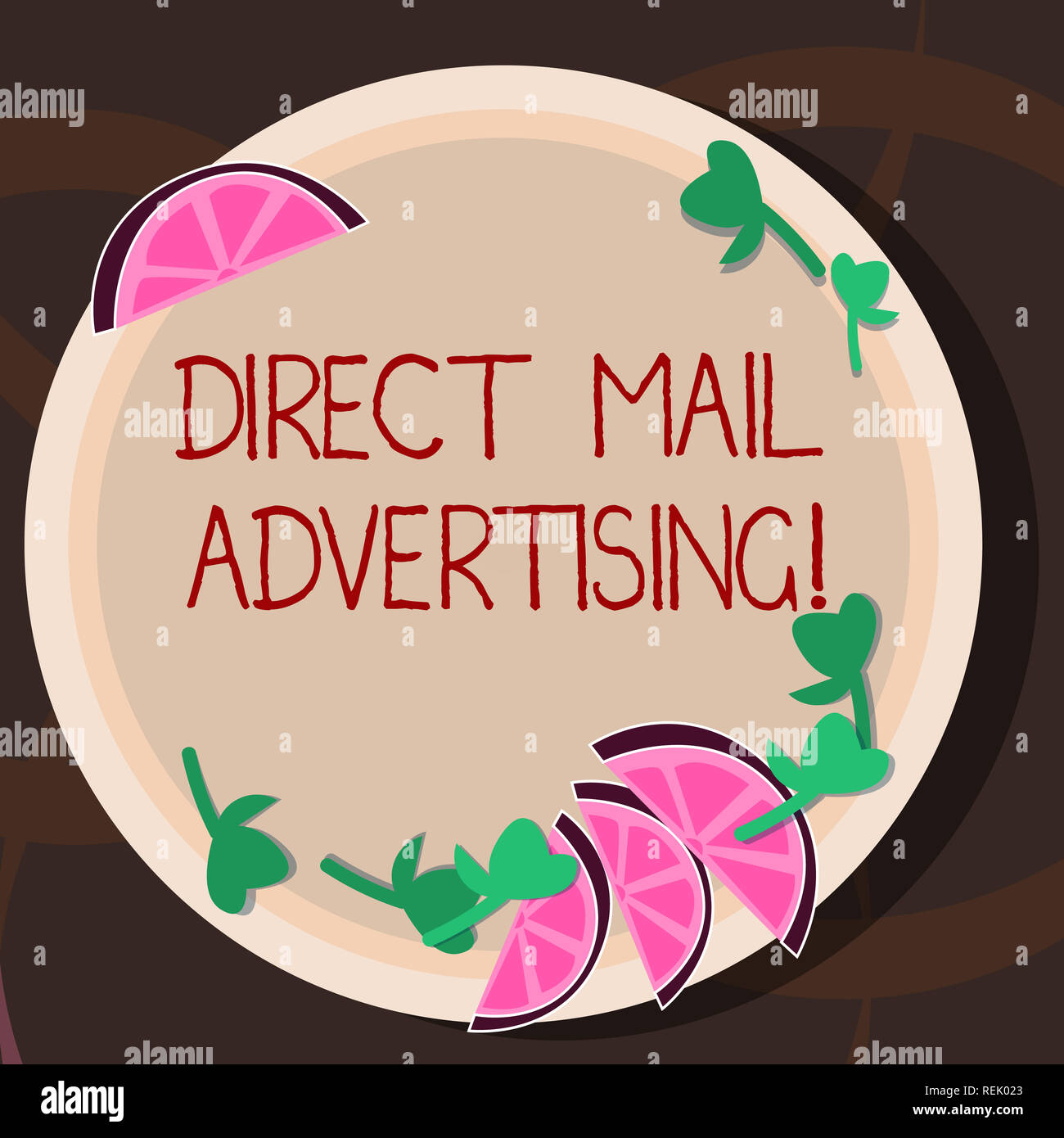 Conceptual hand writing showing Direct Mail Advertising. Business photo ...