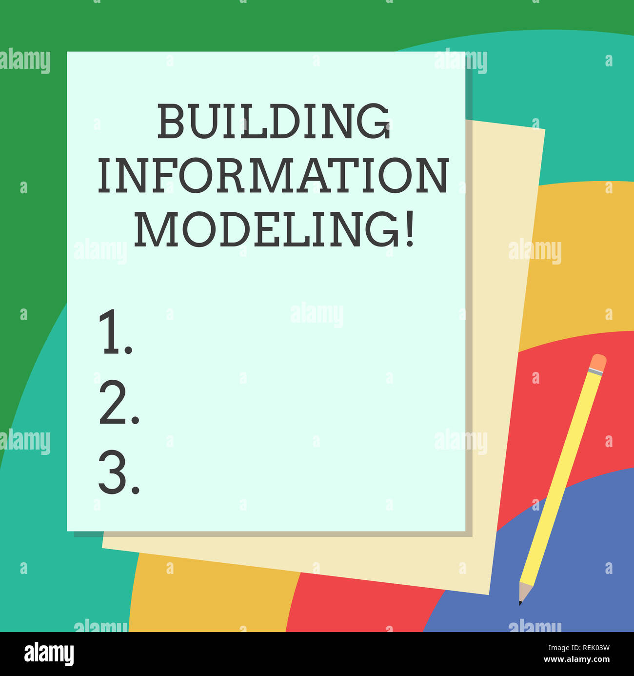 Word writing text Building Information Modeling. Business concept for ...