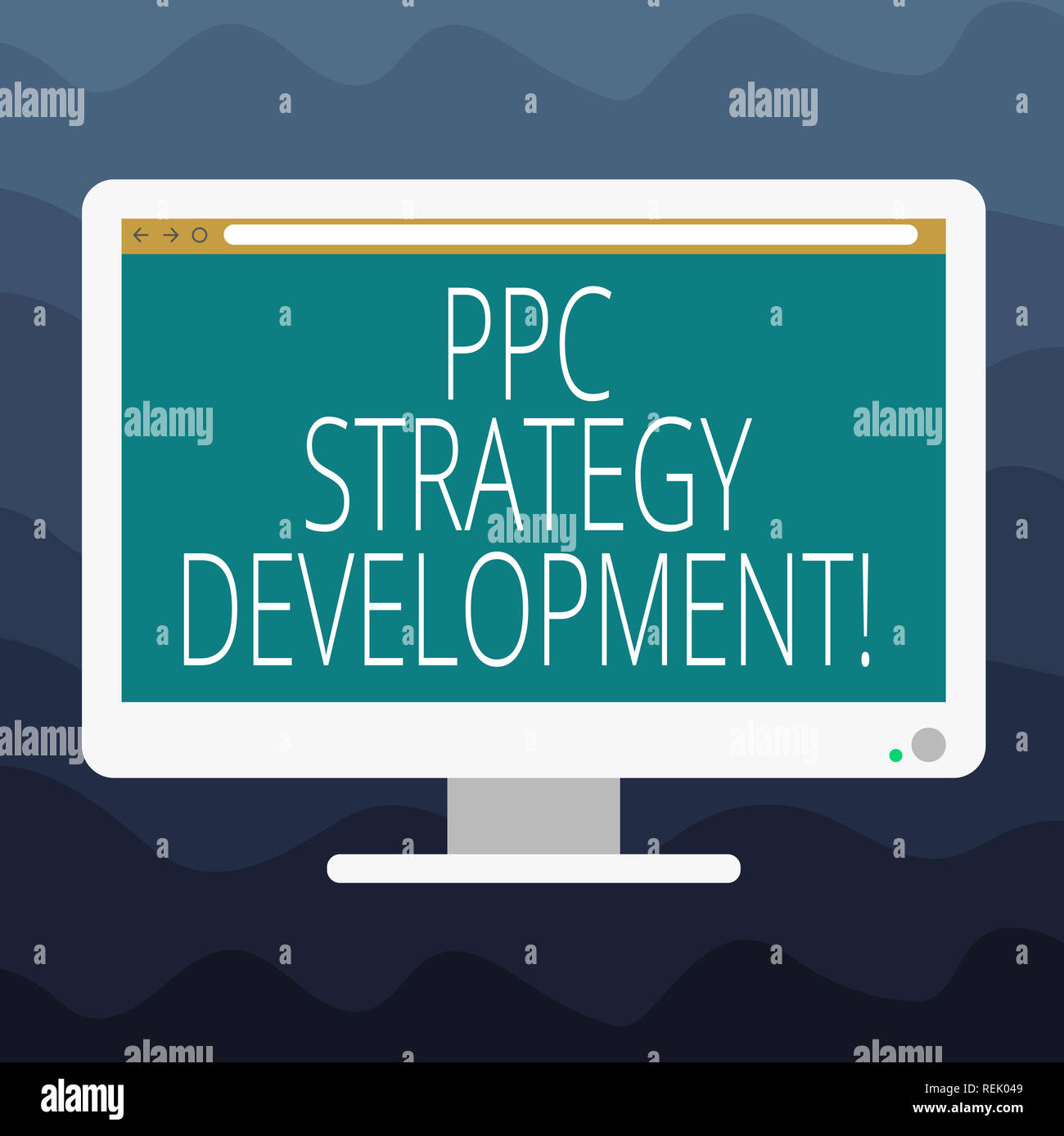 Writing note showing Ppc Strategy Development. Business photo ...