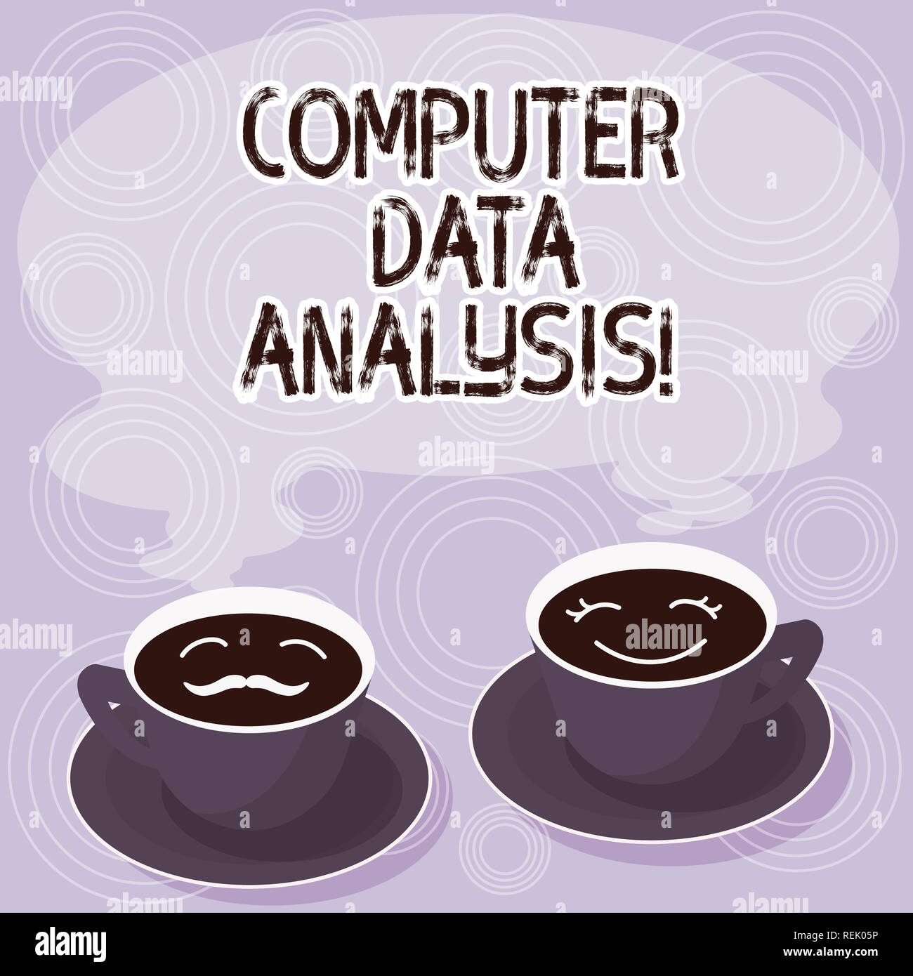 Text sign showing Computer Data Analysis. Conceptual photo using ...