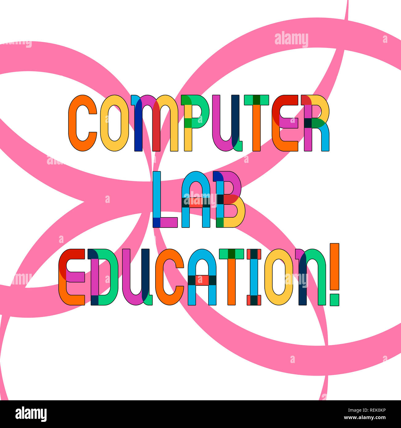 Writing note showing Computer Lab Education. Business photo showcasing ...