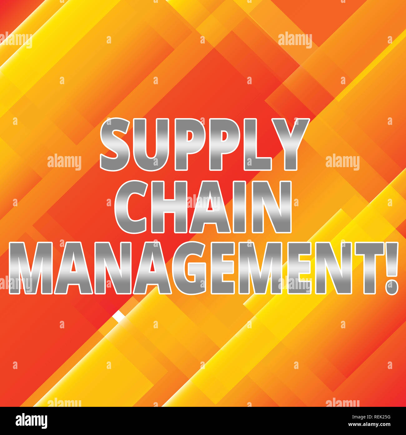 Word writing text Supply Chain Management. Business concept for ...