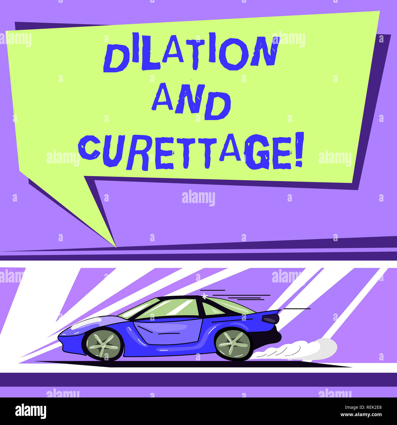 Word writing text Dilation And Curettage. Business concept for ...