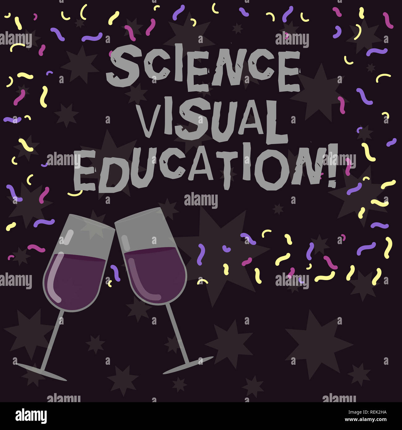 Conceptual hand writing showing Science Visual Education. Business ...