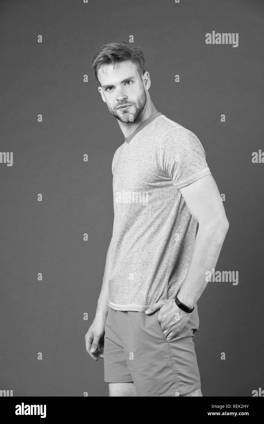 Man guy personal trainer coach Black and White Stock Photos & Images ...