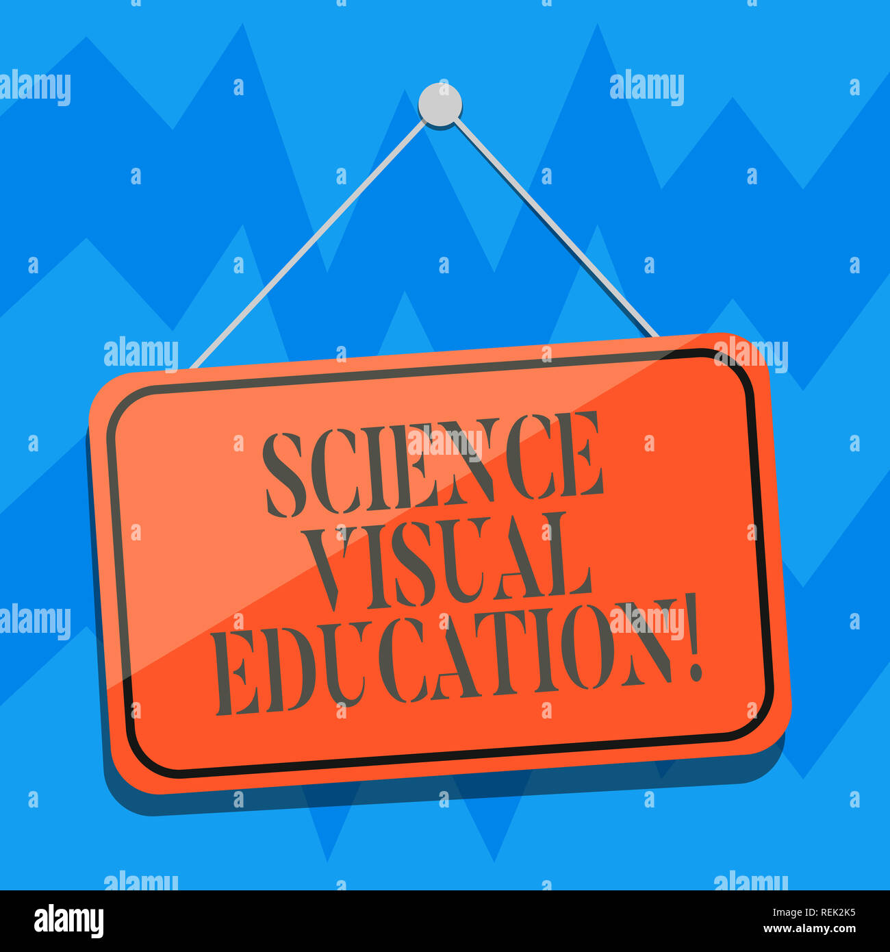 Text sign showing Science Visual Education. Conceptual photo Use ...