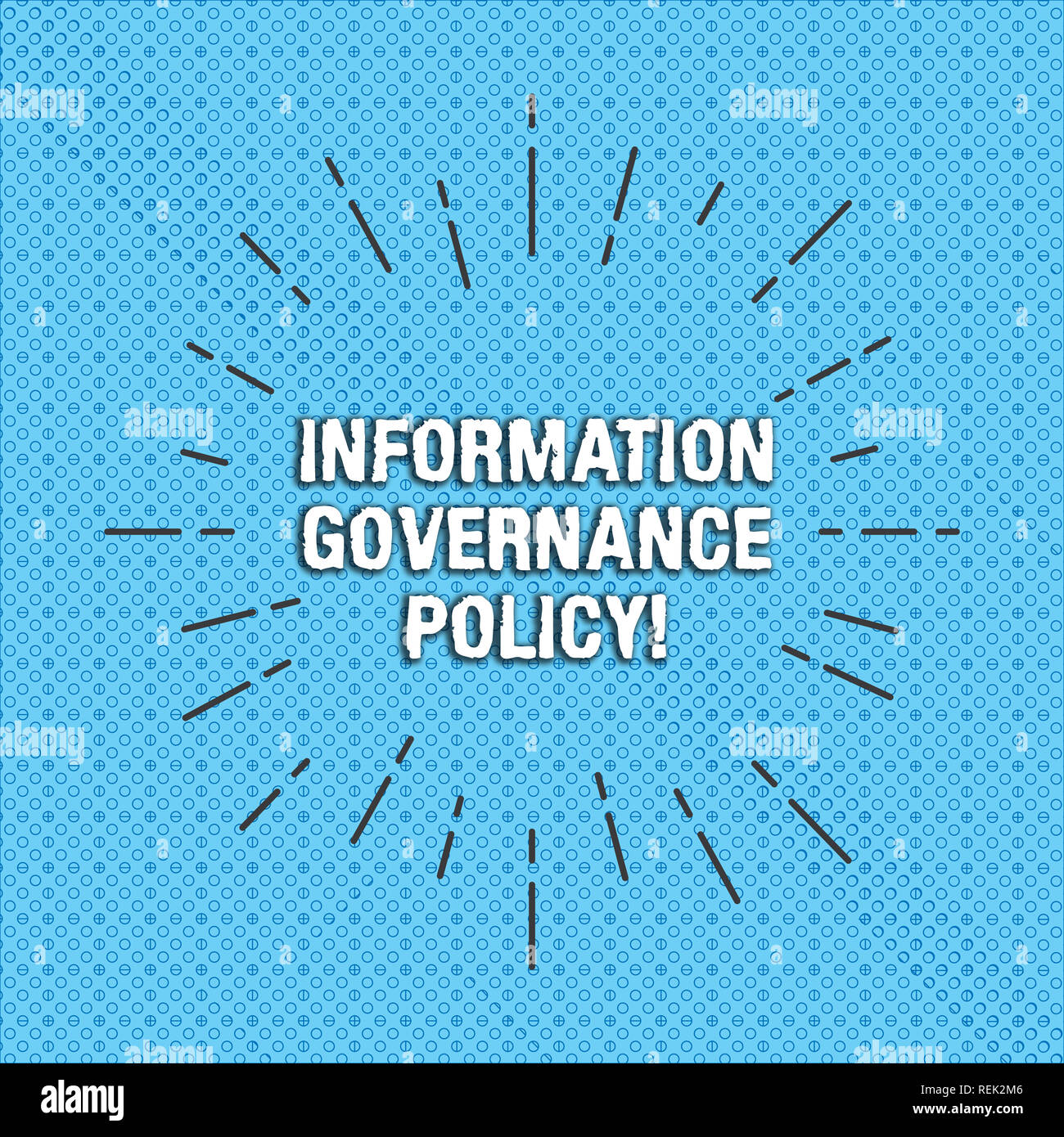 Text sign showing Information Governance Policy. Conceptual photo ...