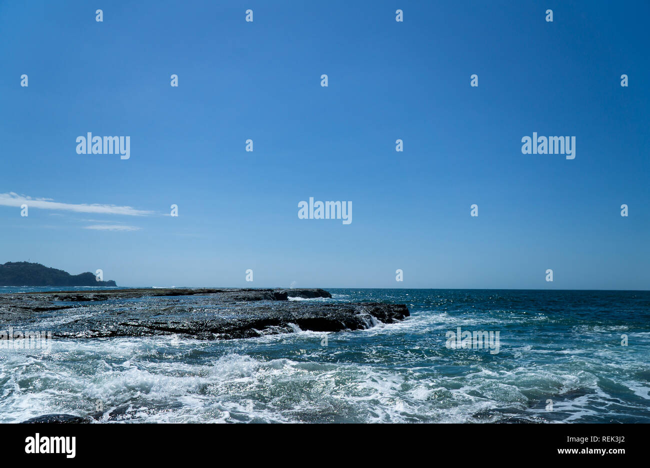 Costa Rican coast Stock Photo - Alamy