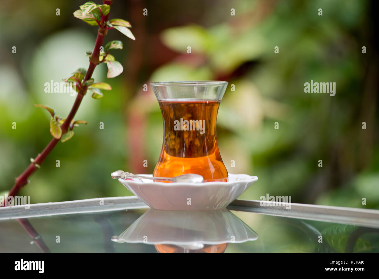 Turkish red tea hi-res stock photography and images - Alamy