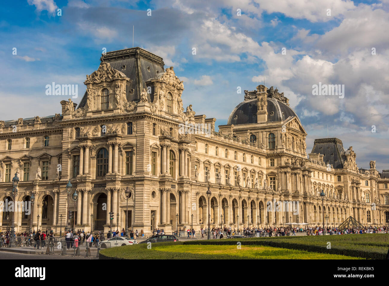 Palais du Louvre in Paris, France - Travel Europe Stock Photo - Alamy
