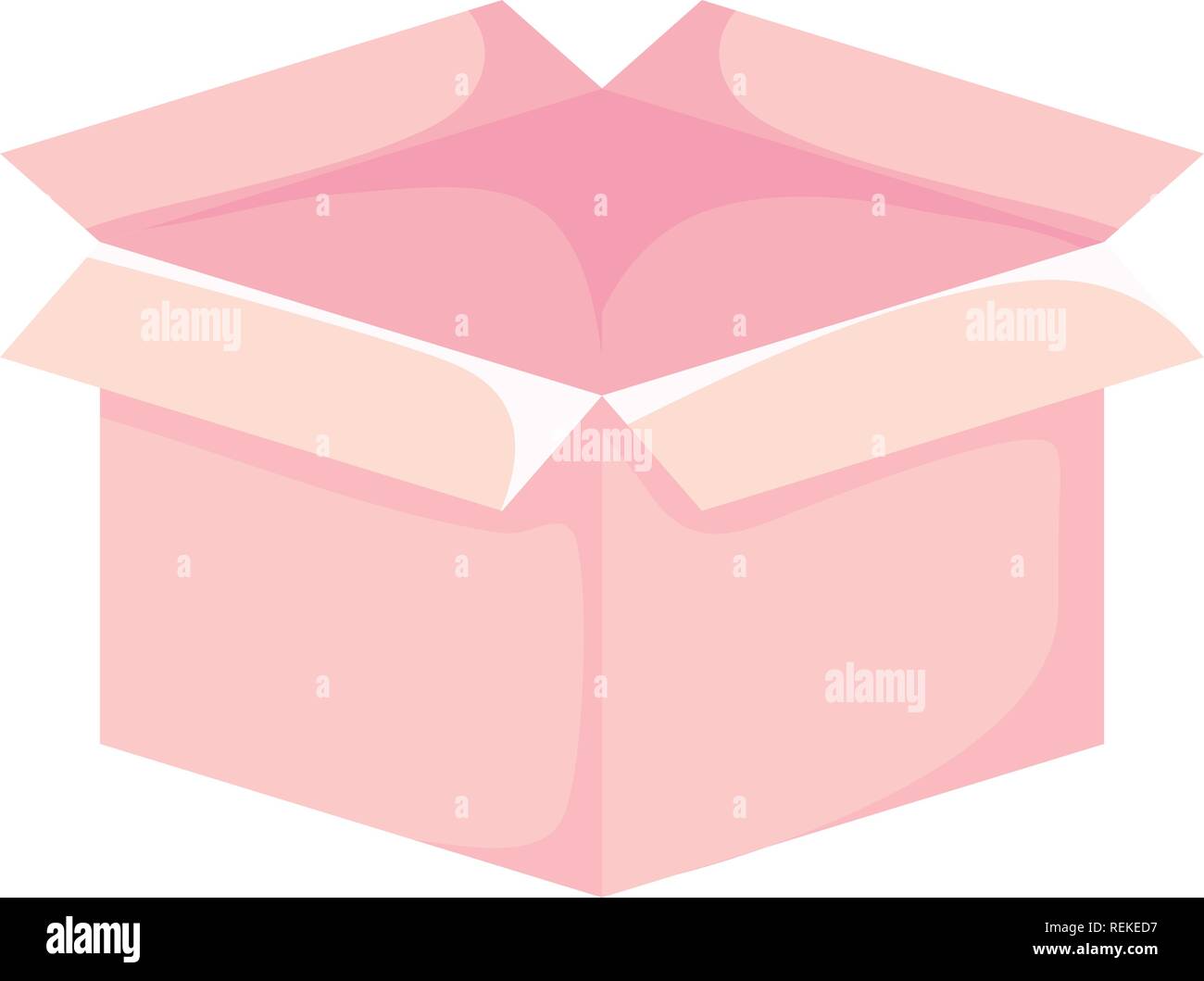 box icon over white background, vector illustration Stock Vector Image ...