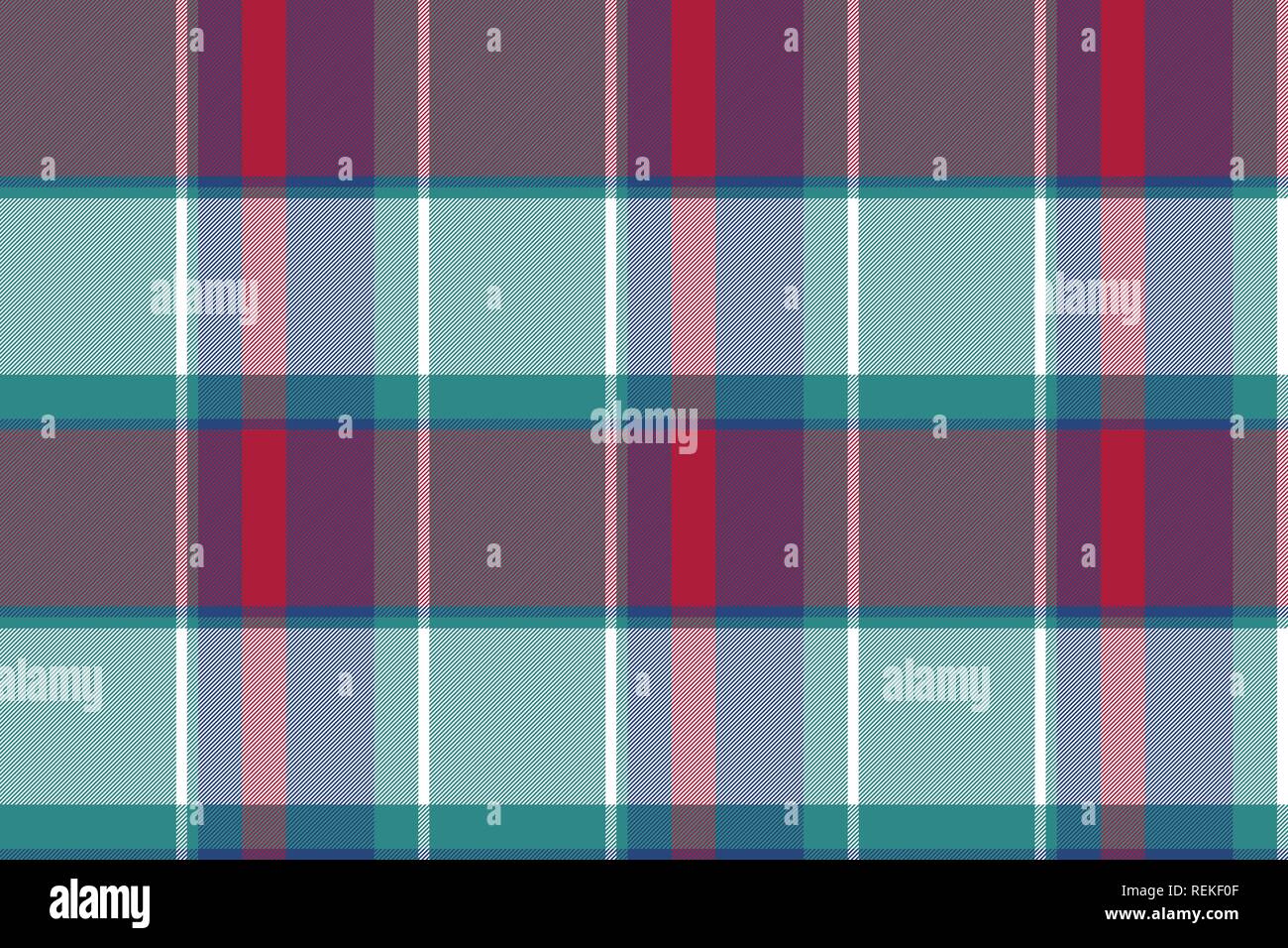 Abstract check plaid asymmetric seamless pattern. Vector illustration ...