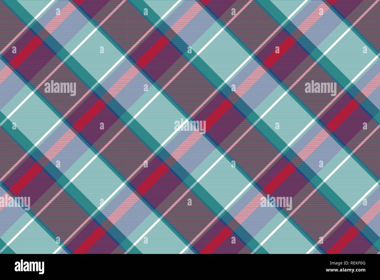 Abstract check plaid asymmetric seamless pattern. Vector illustration ...