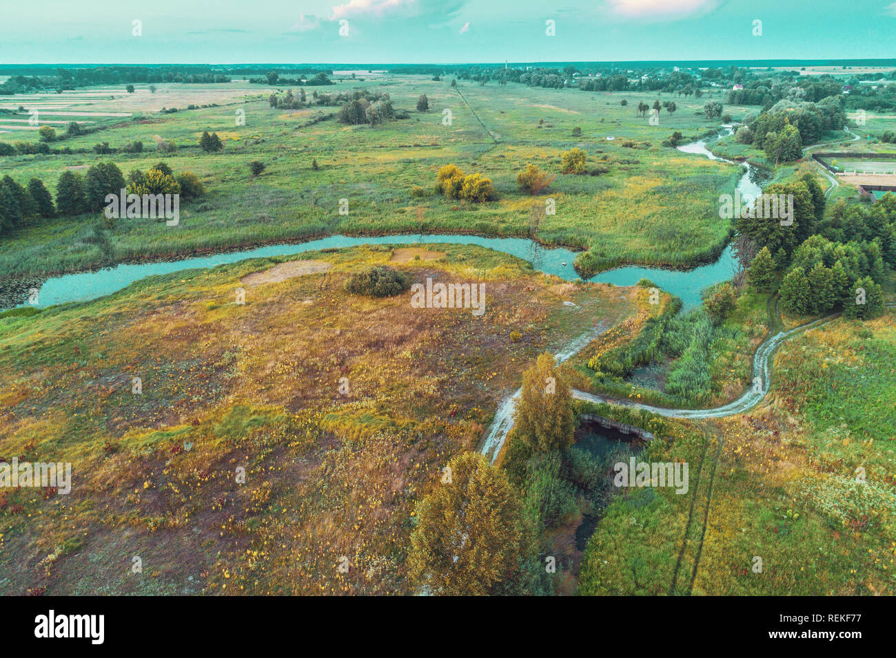 The winding brook hi-res stock photography and images - Alamy