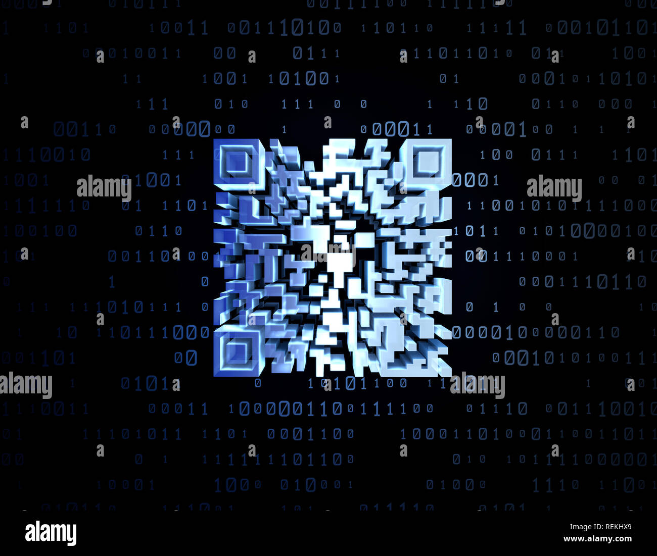 Electronic technology QR code, data transmission and storage ...