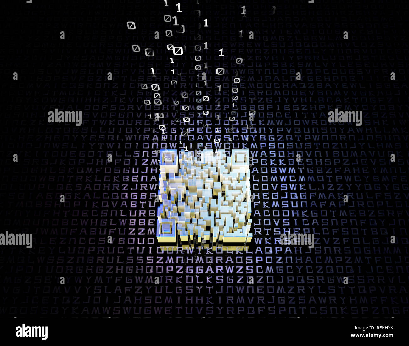 Electronic technology QR code, data transmission and storage ...