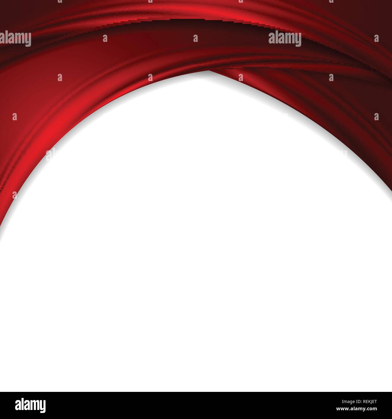 Abstract crimson red wavy background. Vector design Stock Vector Image ...