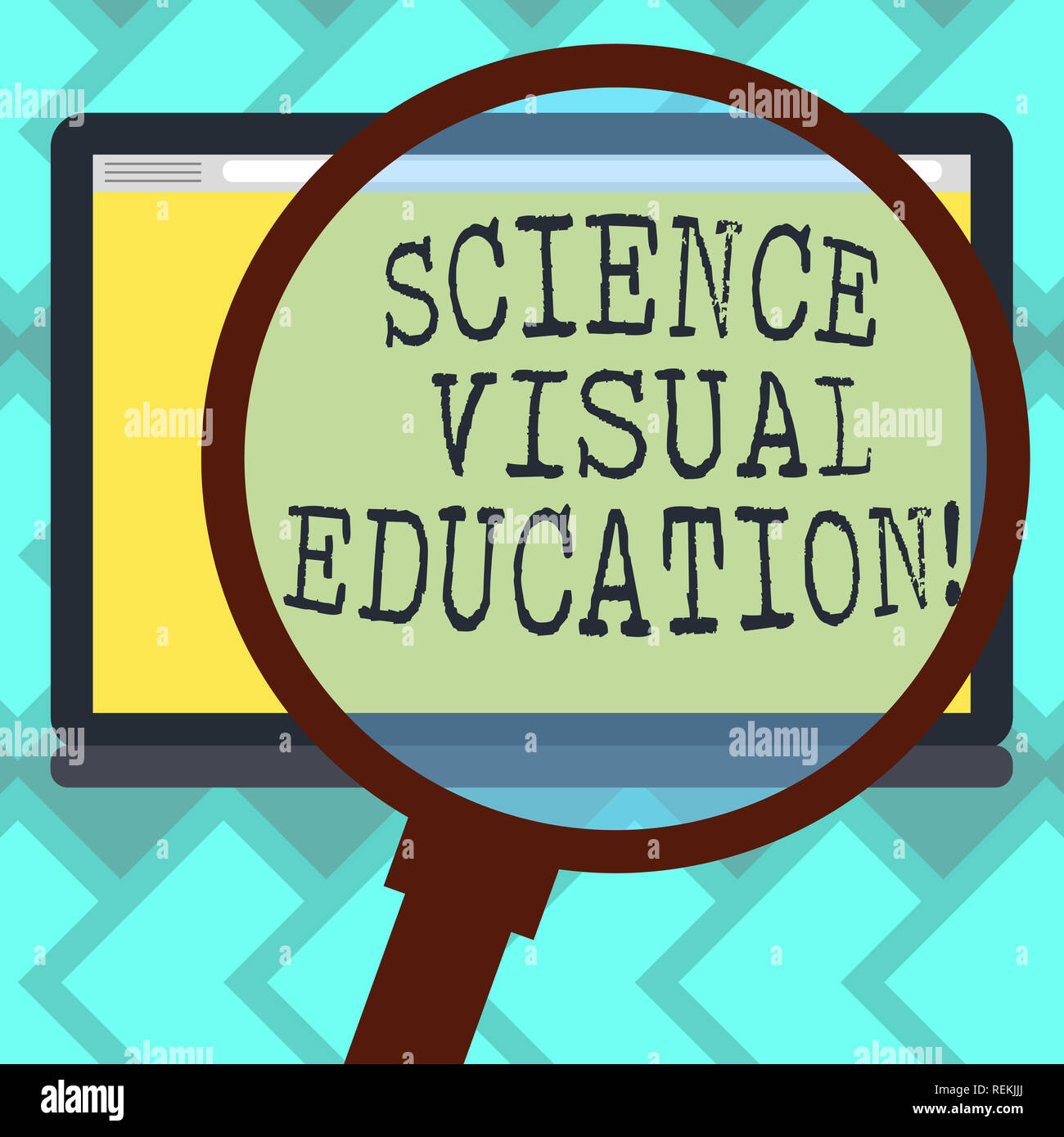Text sign showing Science Visual Education. Conceptual photo Use ...