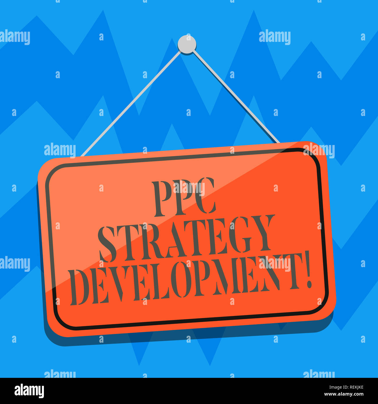 Text sign showing Ppc Strategy Development. Conceptual photo To develop ...