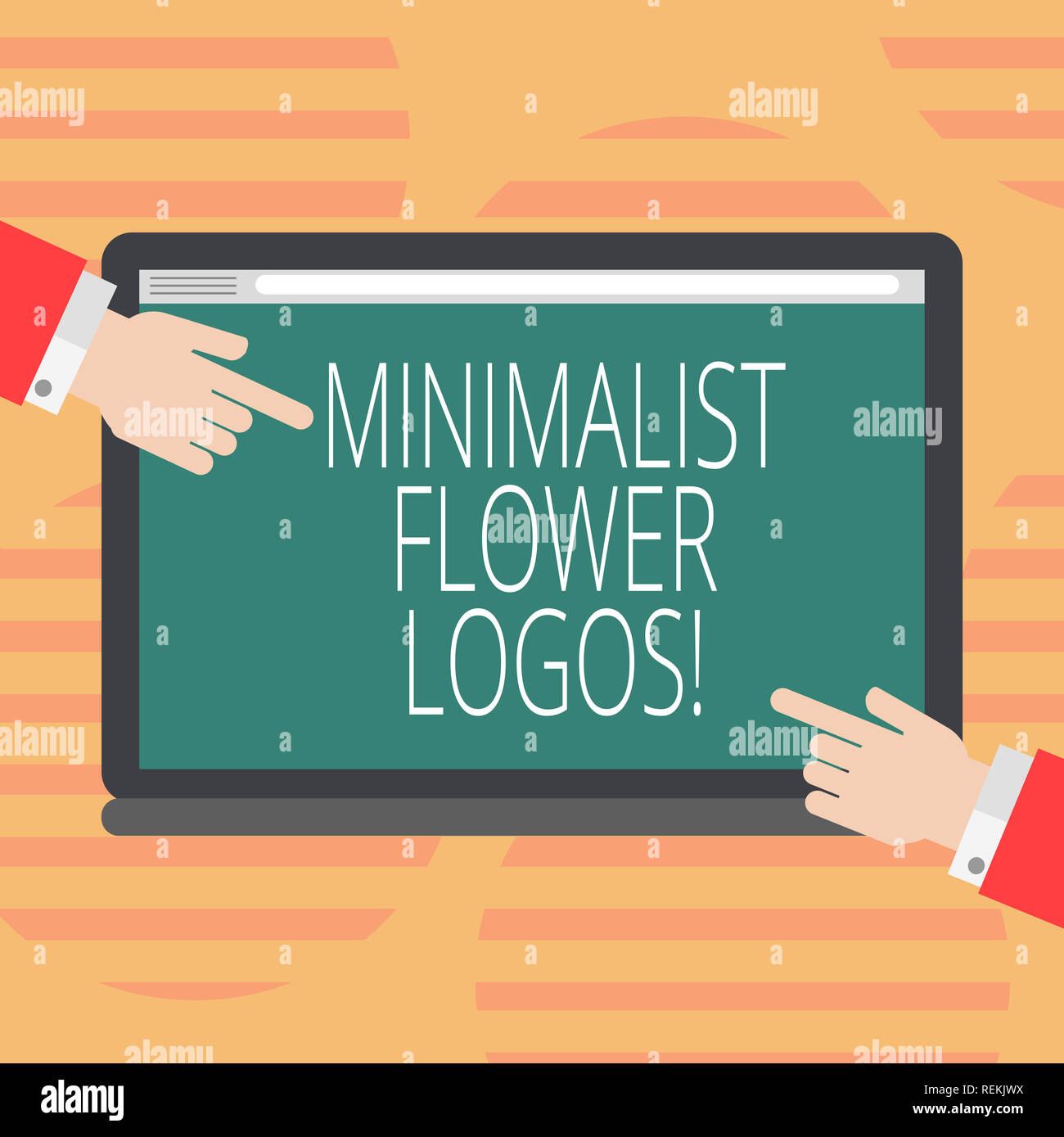 Word writing text Minimalist Flower Logos. Business concept for use ...