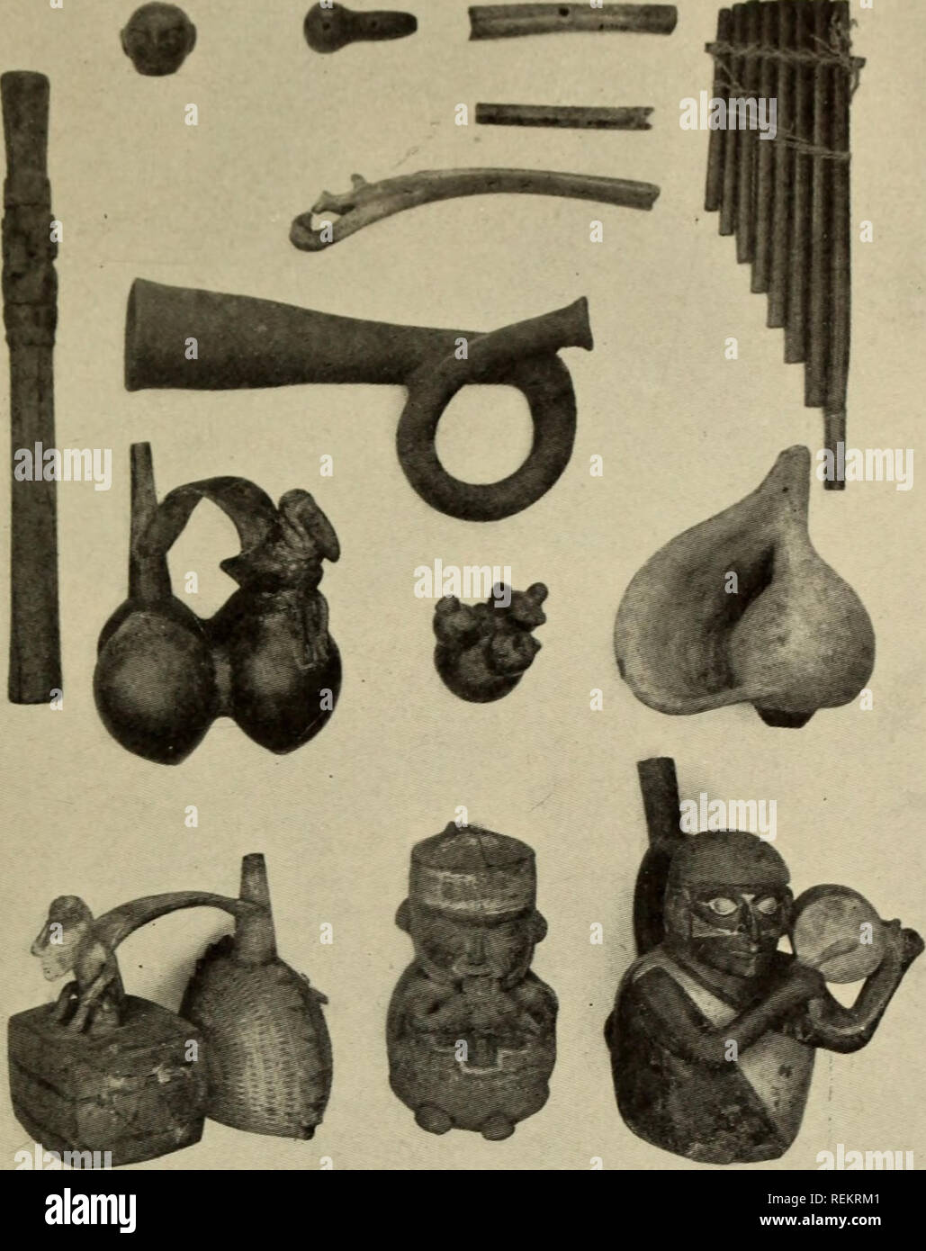 . Old civilizations of Inca land. Incas; Indians of South America. Fig ...