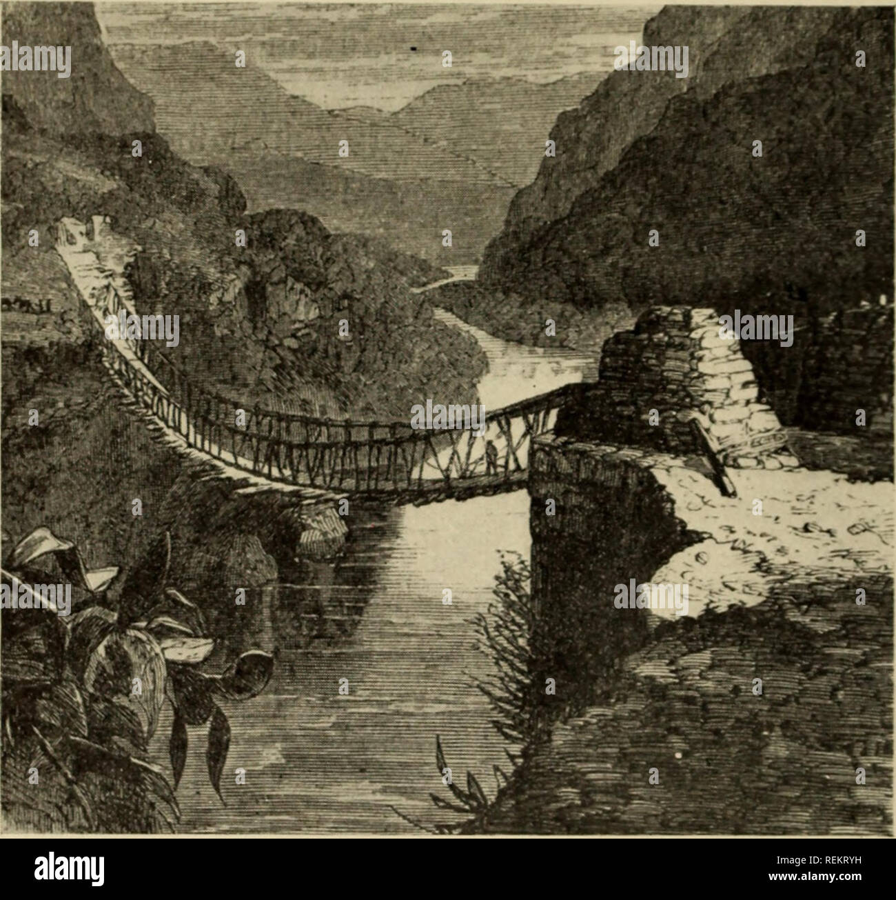 Inca road bridge hi-res stock photography and images - Alamy