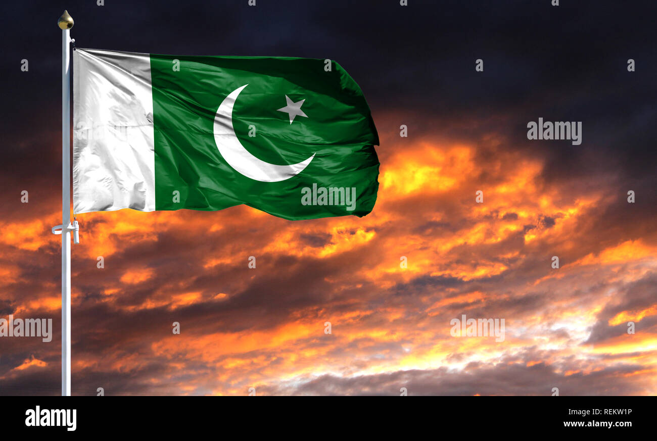 Pakistan Flag High Resolution Stock Photography and Images - Alamy