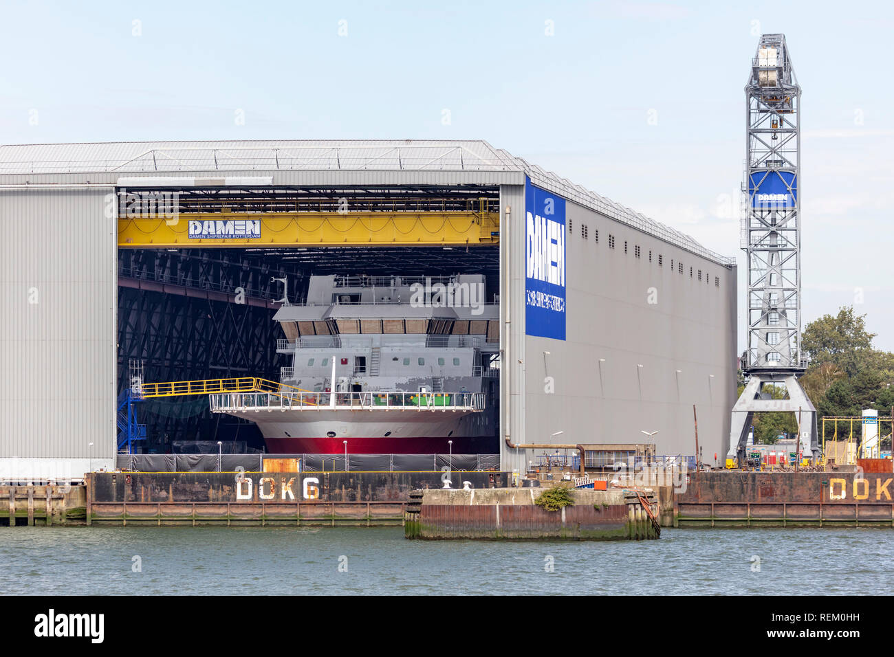Damen shipyards hi-res stock photography and images - Alamy