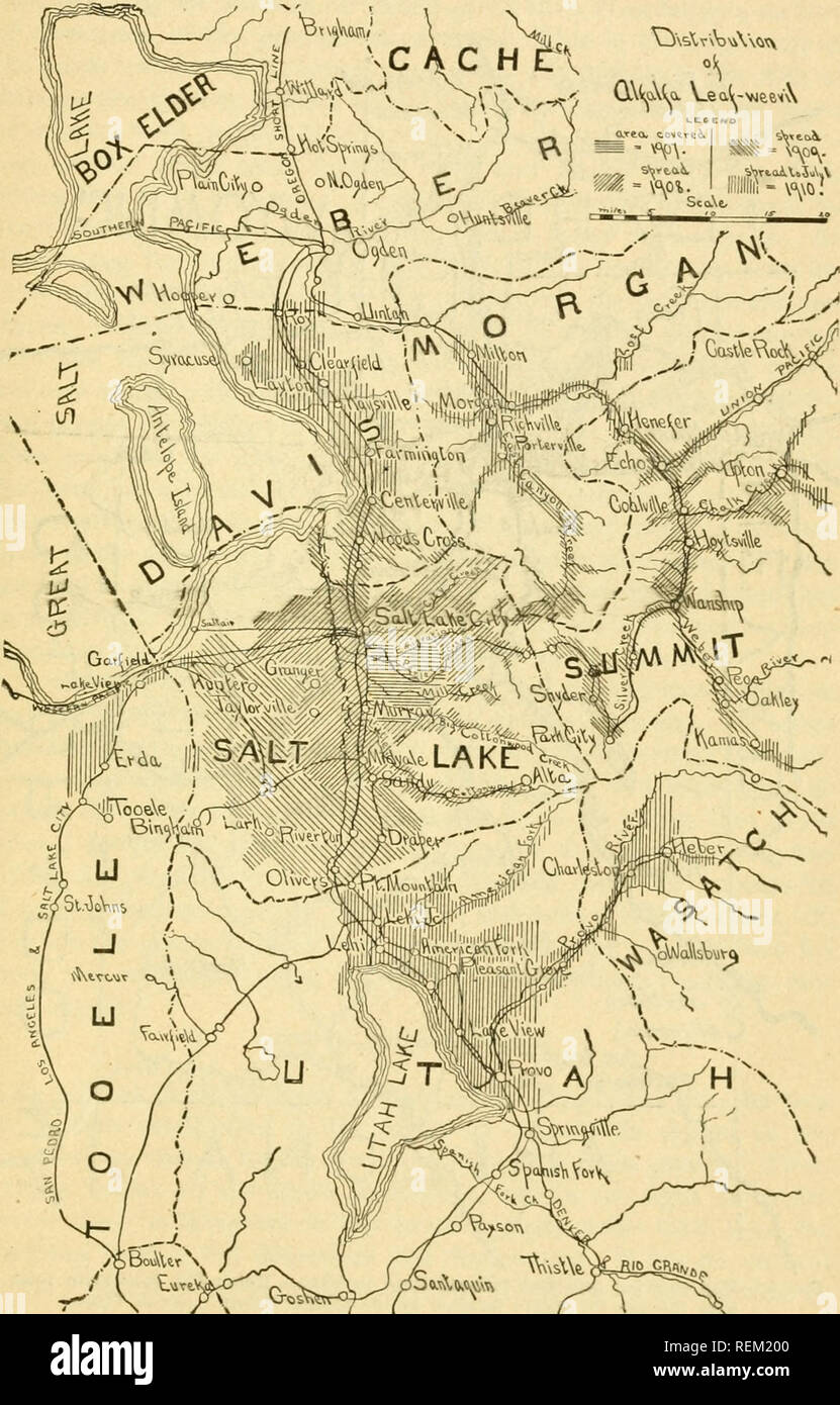 Map of alfalfa hi-res stock photography and images - Alamy